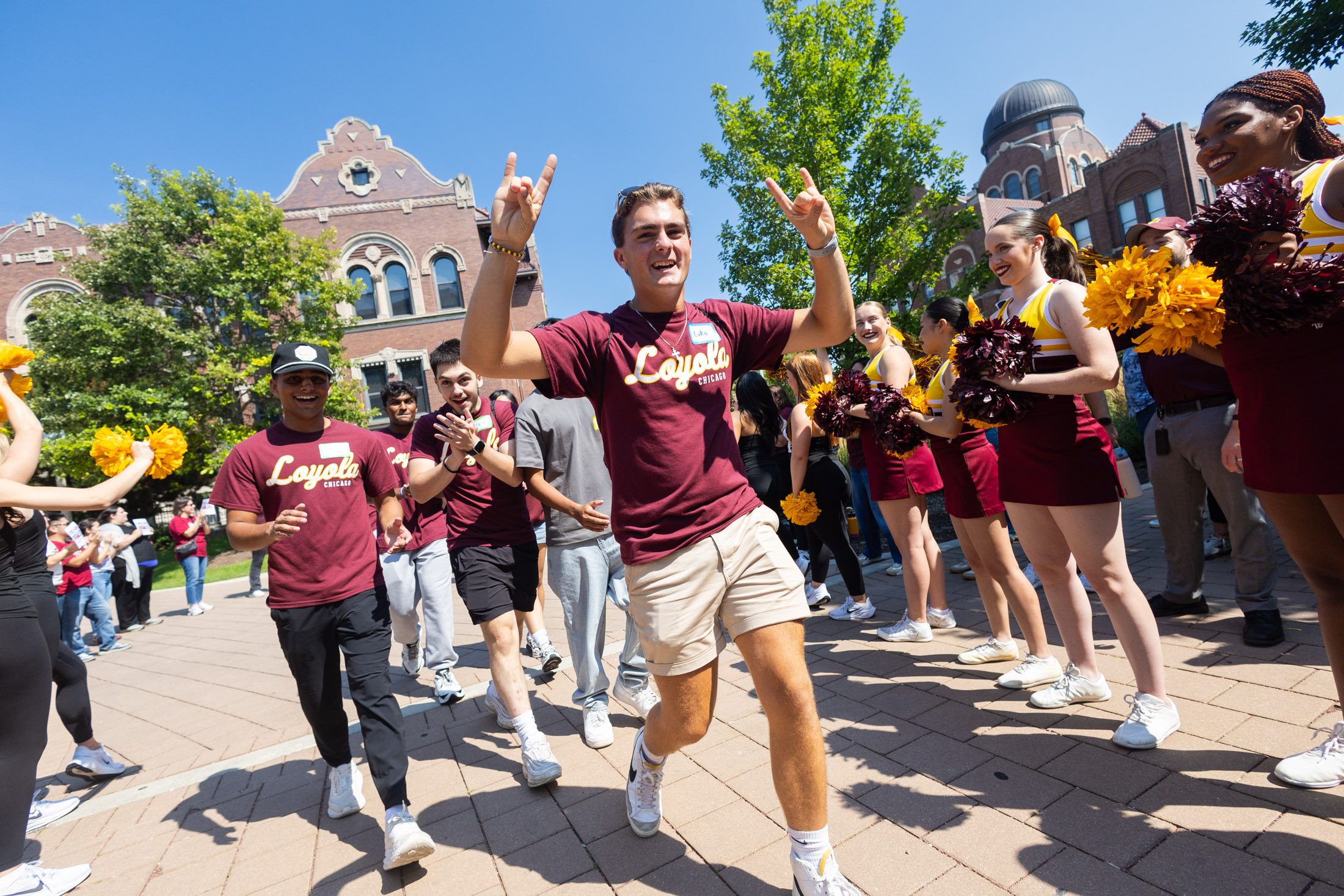 Loyola traditions come alive during Welcome Week